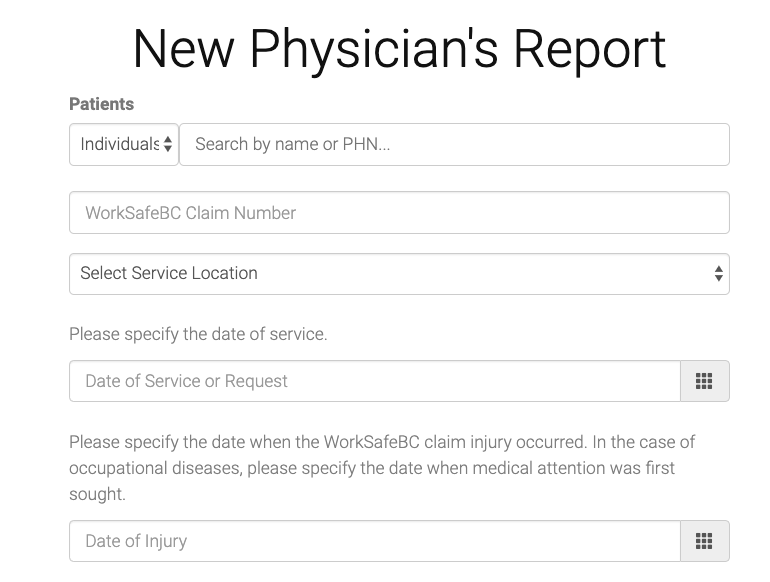 WorkSafeBC Claims: A Mini-Guide for Physicians - Dr.Bill