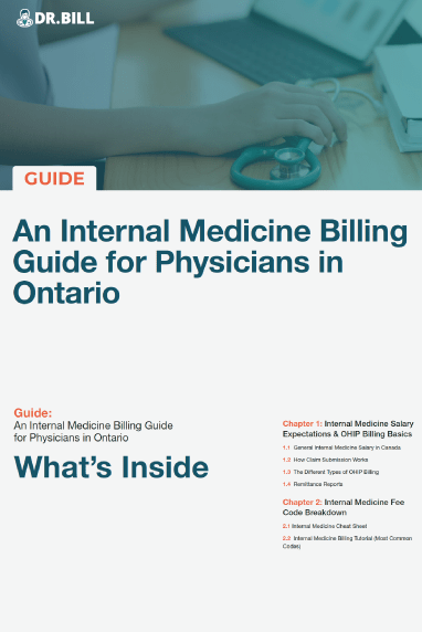 OHIP Internal Medicine Billing eBook - Dr.Bill
